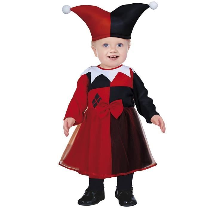 Déguisement Arlequin Charmant Bébé 12/18 mois - Noir - Modèle Arlequin ...