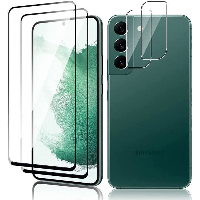 Verre Trempé Compatible Avec Samsung Galaxy S22 S22 Plus 5g 6 6 [2