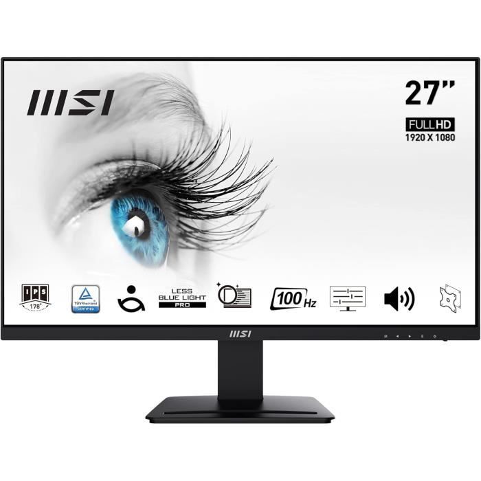 Pro Mp273A Écran Bureautique 27" Full Hd - Dalle Ips 1920X1080, 100Hz ...