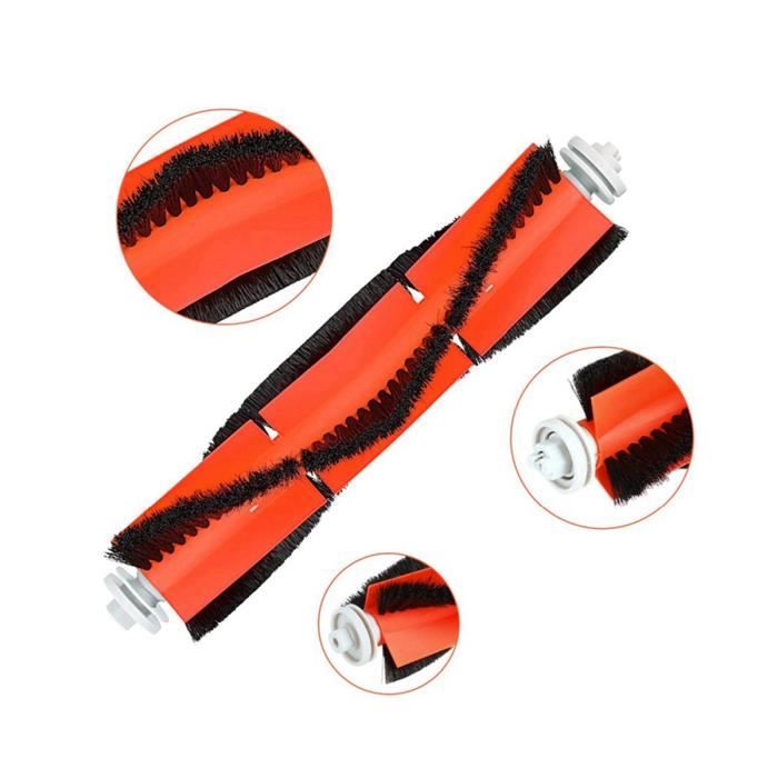 Rouleau Main Side Brush HEPA Mop Chiffon Roue Universelle pour 2C ...