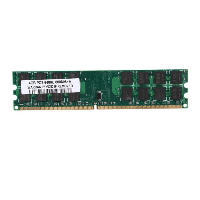 MéMoire DDR2 4G pour MéMoire DéDiéE AMD 1.8V 800MHz RAM DIMM MéMoire ...