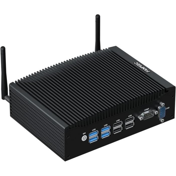 Fanless Pc Core I5 8260U, Industrial Mini Pc Windows 11 Pro 8 Gb Ram ...