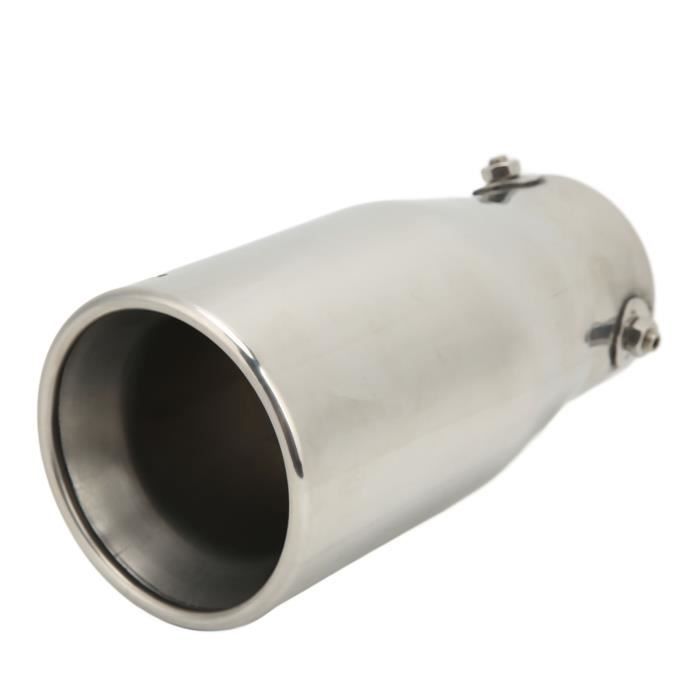 Embout d'échappement en acier inoxydable poli - VBESTLIFE - Universel ...