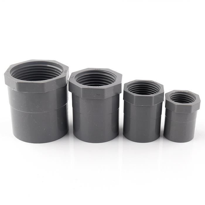 1,2 pouces-40mm-1 pc-Connecteur Droit Pvc Femelle, Fil Femelle, Tuyau D ...