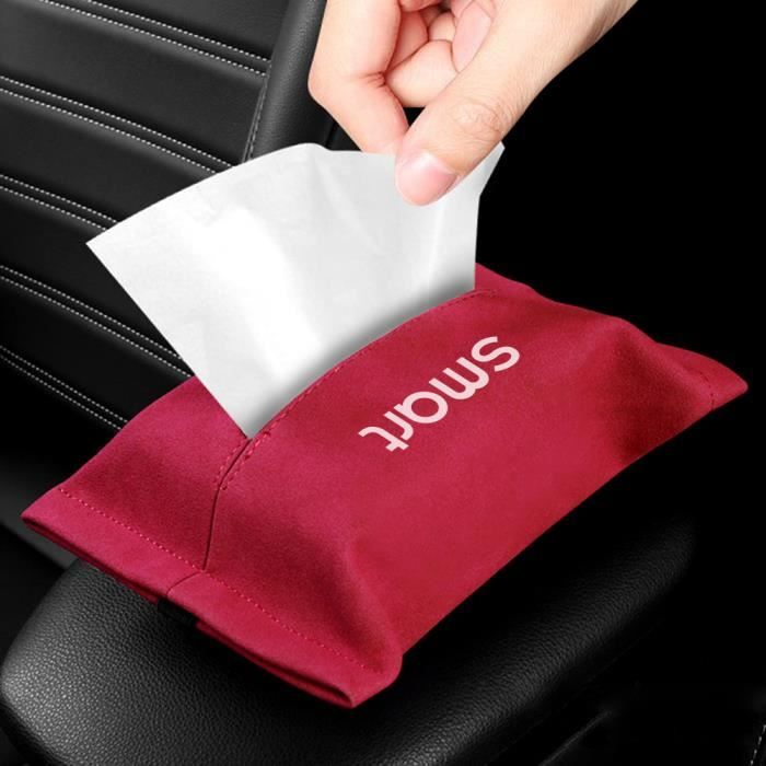 Pour Smart 1-Noir - Boîte à mouchoirs suspendue pour siège de voiture ...