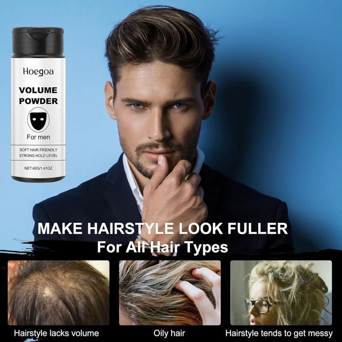 40 G Hair Powder, Styling Powder And Volume Powder Hair With Matt ...