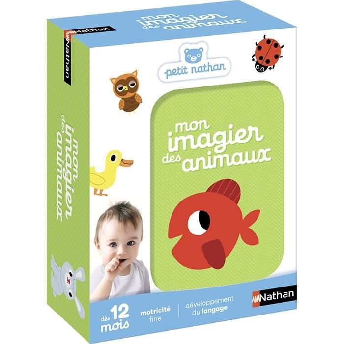 Mon Imagier des Animaux - NATHAN - Forme à trier et à agencer - Anneau ...