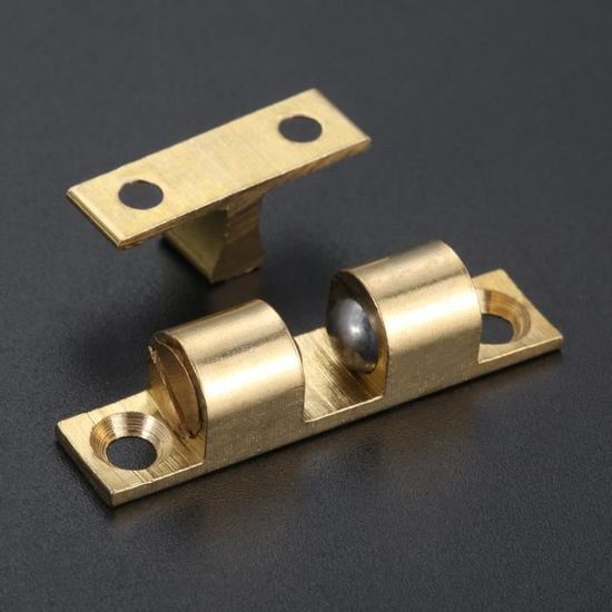 Serrure-barillet - B221877496 - Loquet de porte en laiton - 2 boules ...