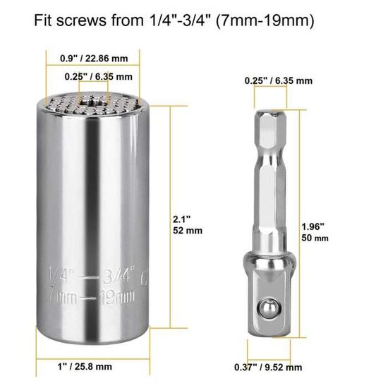 CLE A MOLETTE,one set--Clé dynamométrique universelle, multifonction ...