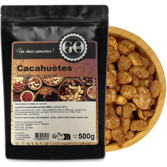 Cacahutes Enrobes De Caramel