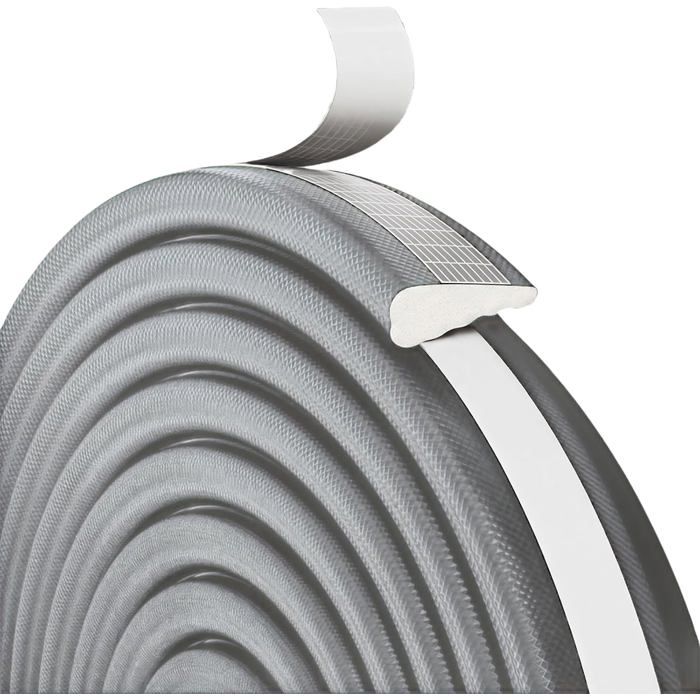 Joint mousse adhésif pour porte et fenêtre AIMOONSA gris 5 m (3,5–8 mm ...
