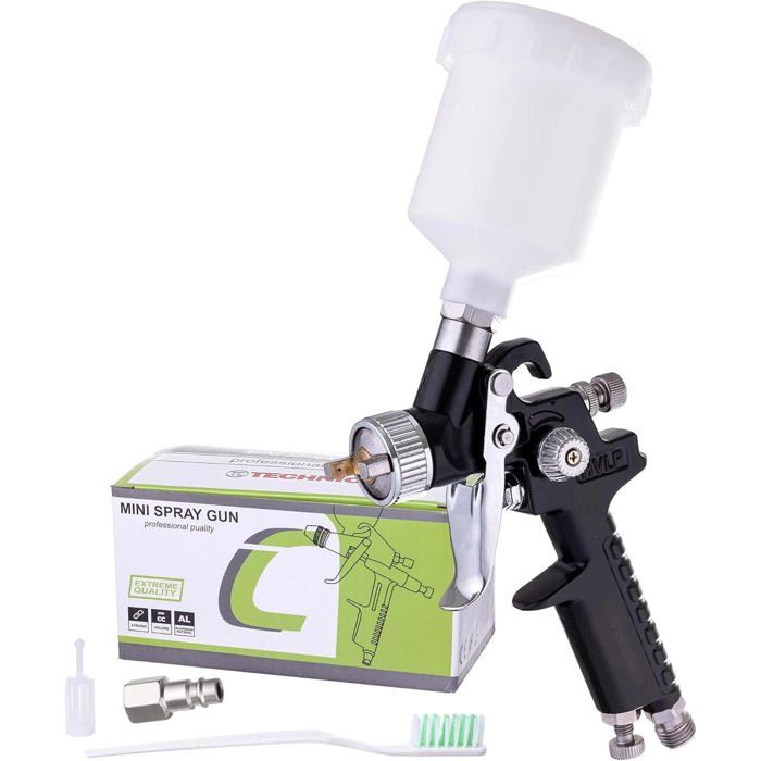 Mini Pistolet à Peinture TECHNIC HVLP buse 0,8mm H-2000P207 - Cdiscount ...