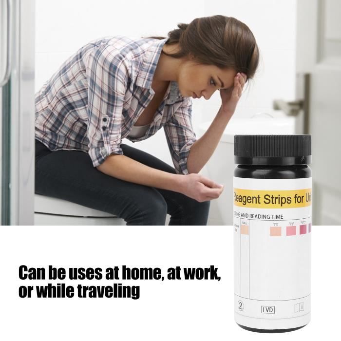 Bandelette de test d'urine de cétone - ATYHAO - 50 pièces - Mesure si ...
