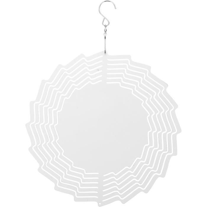 Sublimation Vent Spinner Flans 3D En Aluminium Vent Alimenté Sculpture ...