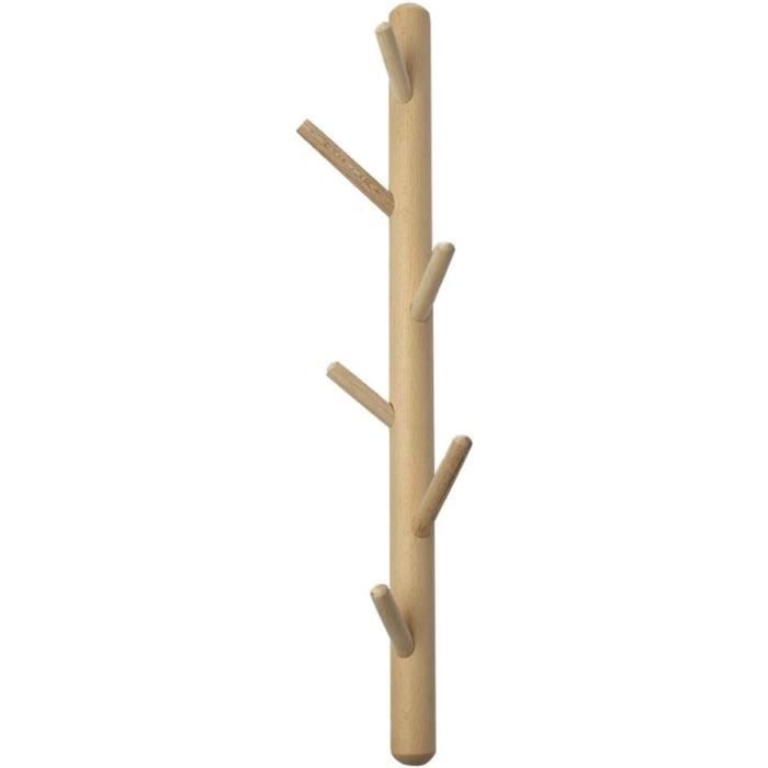 Portemanteau En Bois Massif, Support Sur Pieds En Forme D’Arbre, Porte ...