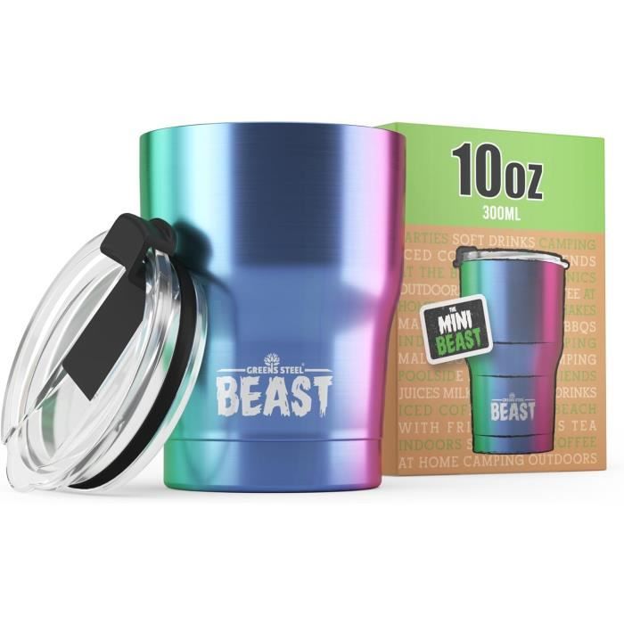Beast Mug Isotherme Cafe-300Ml I Arc-En-Ciel I Acier Inoxydable I ...