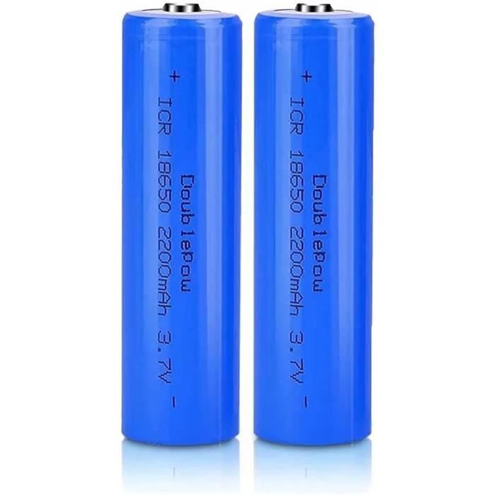 3.7 v Batterie Batteries Rechargeables,2200mah 3.7v ICR Lithium ...
