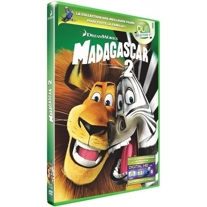 Madagascar 2 [DVD + Digital HD] - Cdiscount DVD