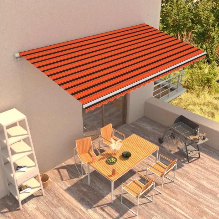 Haut qualite Auvent de Terrasse Rétractable, Toile de Protection ...
