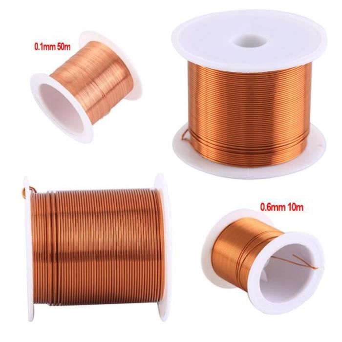 Câble-fil,Bobine De Cuivre Wire Cable Cuivre Fil D'aimant De Fil de ...