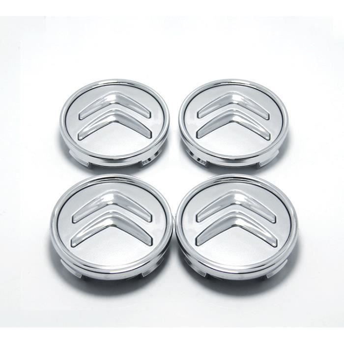 X4 Enjoliveurs en aluminium de 60 mm pour Citroen C2 C4 C5 C6 C-quatre ...