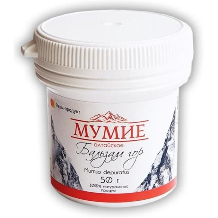 Original Himalaya Shilajit Mumijo Altai Bergbalsam Paste purifié 50 g ...