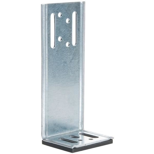 Équerre de bardage - GAH ALBERTS - 158 x 66 x 53 mm - Acier - Blanc ...