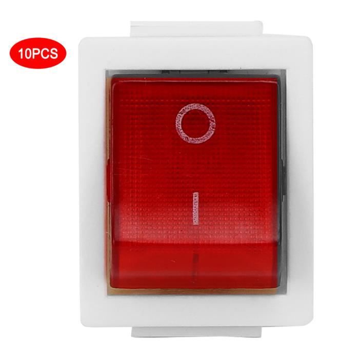 Interrupteur à bascule - GOTOTOP - KCD3 - 3 broches - 2 positions - AC ...