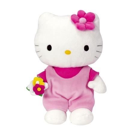 Peluche Hello Kitty Classic 27 cm - Cdiscount Jeux - Jouets