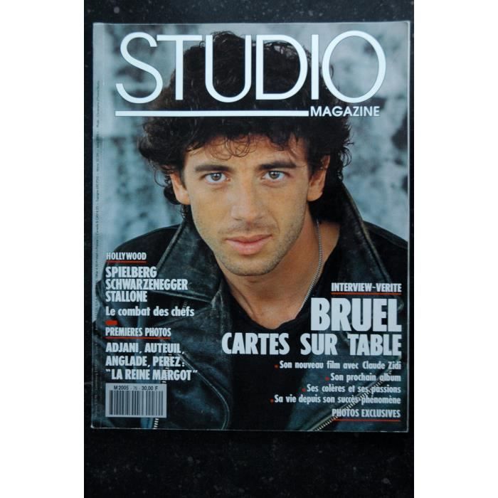 Photographie - STUDIO MAGAZINE 76 1993 COVER P. BRUEL + 10 p. Almodovar ...