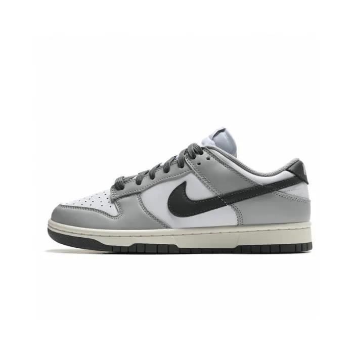 Nike Dunk Low "light Smoke grey" White Ash gris - Cdiscount Sport