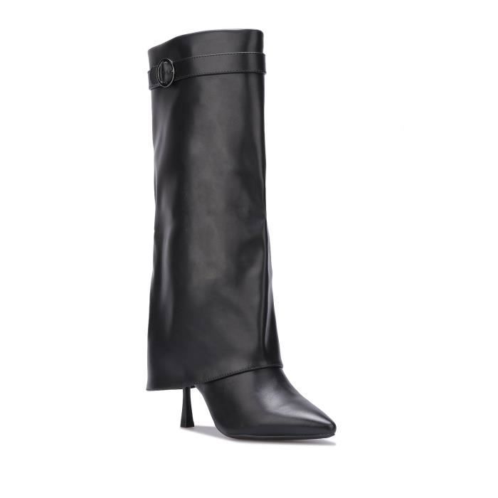 La Modeuse-Bottes, cuissardes-Bottes en simili dotées d'un talon fin et ...