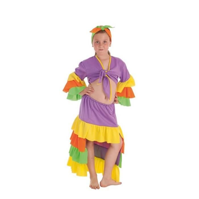Déguisement - Disfrazzes - Danseuse de Rumba - Fille - Chemise, Jupe et ...
