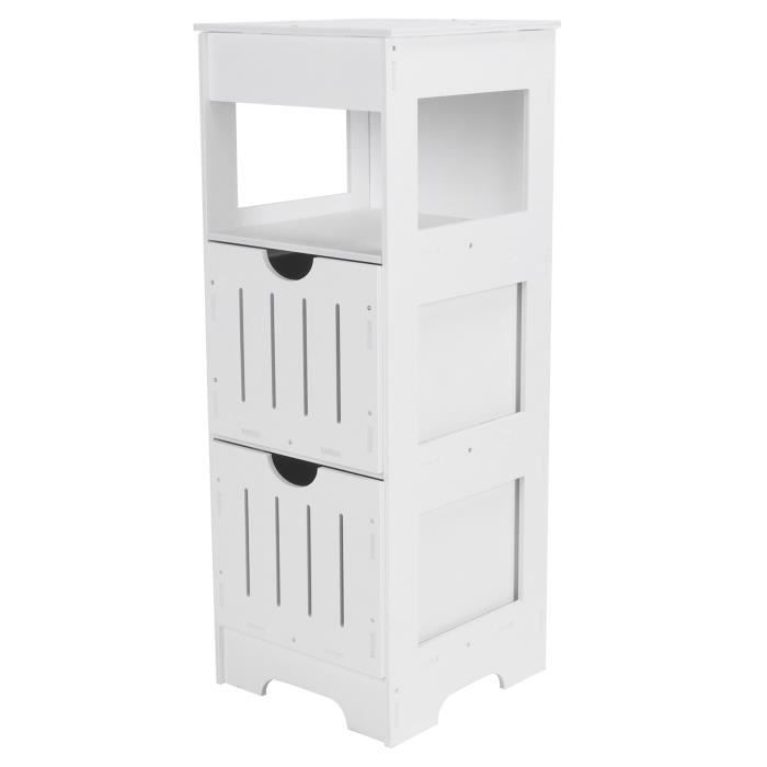ABB Armoire de rangement en bois à 3 niveaux Organisateur de rangement ...