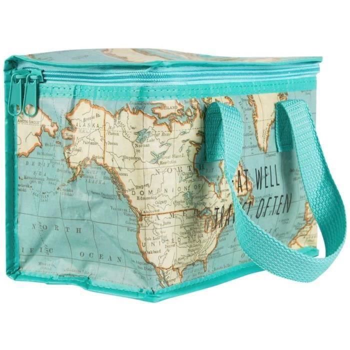 LUNCH BOX - BOITE A REPAS Sass Belle tote061 Sac Frigo Vintage carte262 ...