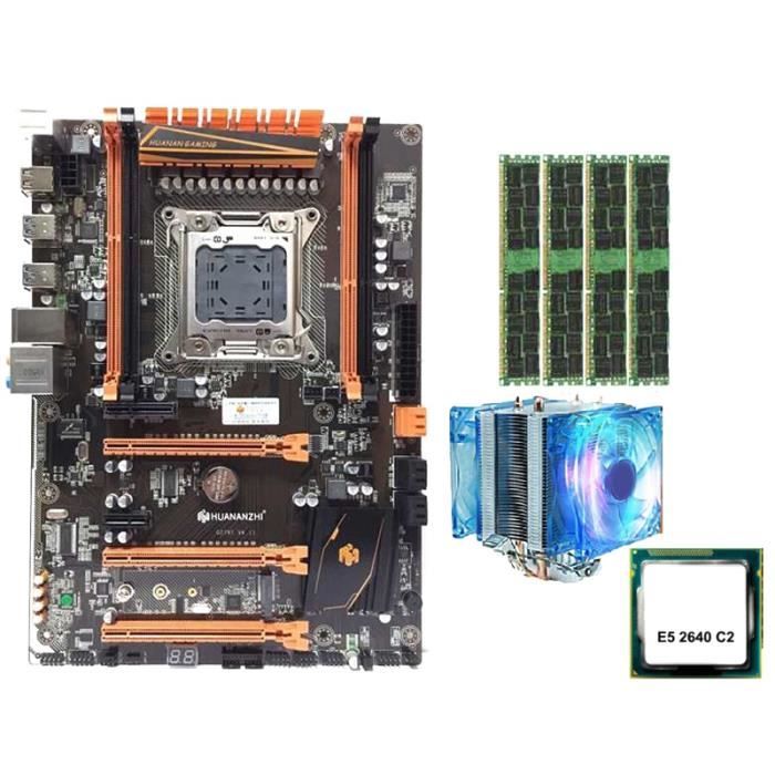 HUANANZHI Carte MèRe de Luxe X79 LGA2011 avec Processeur M.2 Slot Xeon ...