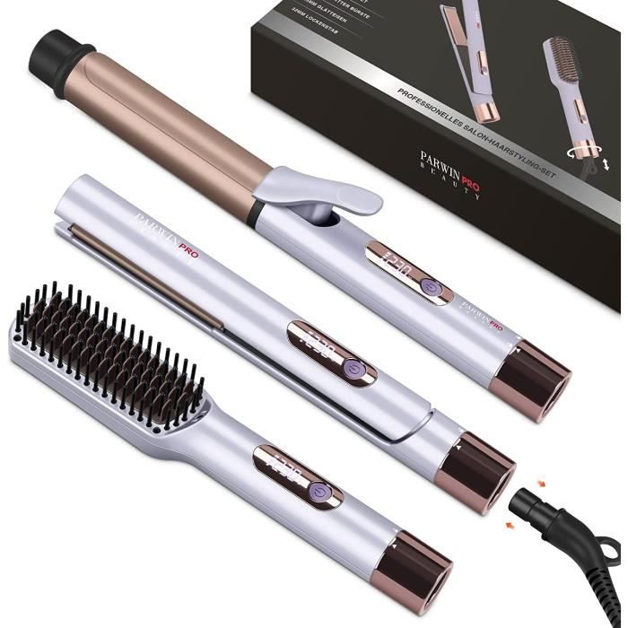 PARWIN PRO BEAUTY Ensemble De Coiffure Professionnel 3 En 1, Comprend ...