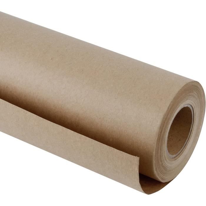 ruspepa-rouleau-de-papier-kraft-brun-91-4-cm-x-30-m-papier-recycl