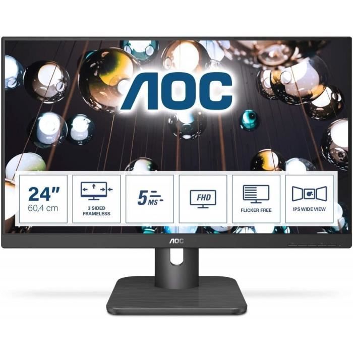 Écran 24E1Q 60,4 Cm (23,8 Pouces) (Hdmi, Dalle Ips, Temps De Réponse De ...