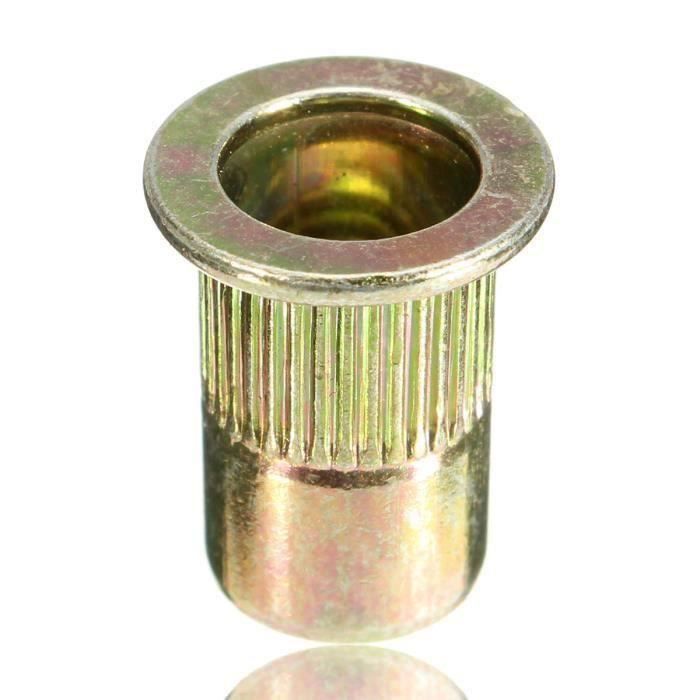 Ecrou Rivetage Rivet Nut Steel Filetés Acier Insert M3 M4 M5 M6 M8 M10 ...