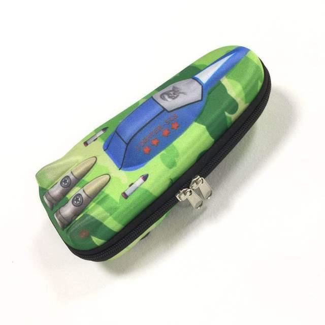 POT A CRAYON,E2--Trousse à crayons 3D en plastique EVA, boîte de ...