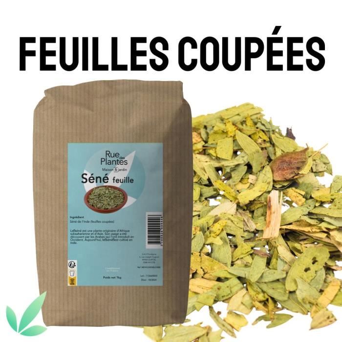 Séné 1kg - Feuilles Coupées de Qualité - Cdiscount Maison