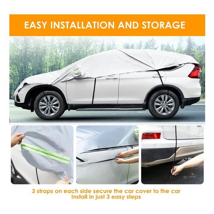 Housse de Protection Voiture - Universel - Étanche - Anti Givre - Anti ...