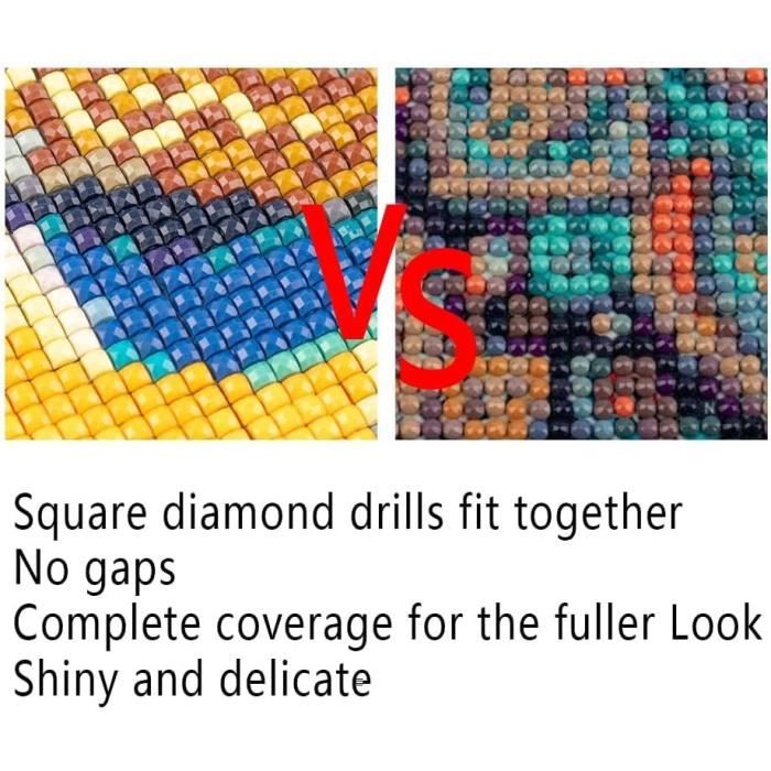 Diy Square Diamond Painting Diamant Carre Tableau Bouddha 40X50Cm Kit ...