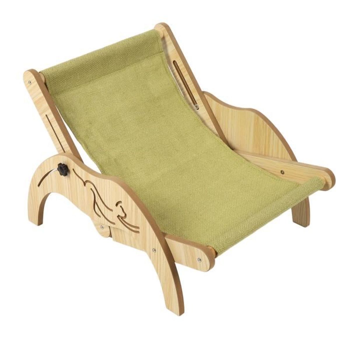 Keenso Chaise longue pour chat Mini Chaise Longue Pliable et Réglable ...
