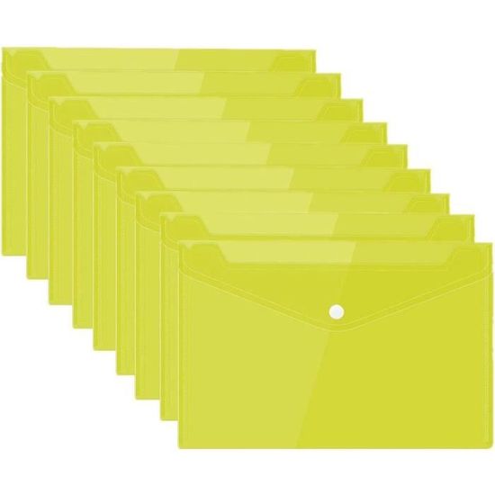 Chemises Simples Chemise De Documents A5 En Plastique Portefeuilles A5 ...