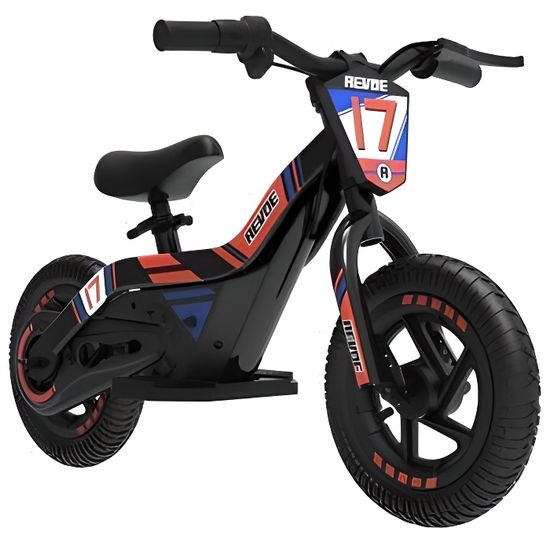 Draisienne électrique pour enfants Revoe R17 12 Noir en Exclusivité ...