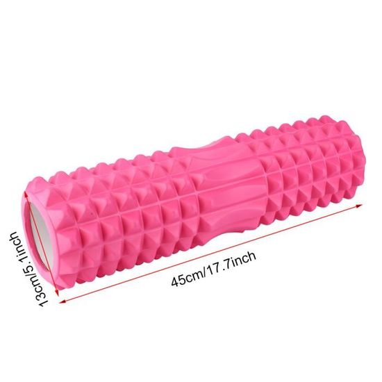 Rouleau de mousse EVA Muscle Massager Foam Roller Hollow Fitness Yoga ...