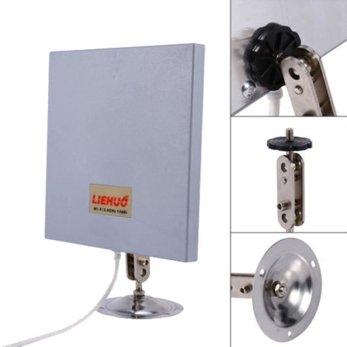 2.4GHz 14dBi Antenne directionnelle panneau WiFi --YuYuan shop ...