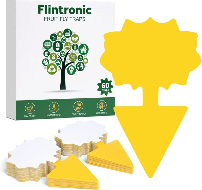 Pièges À Insectes, 60Pc Attrape Moucheron Plantes, Plug-In Pièges À ...